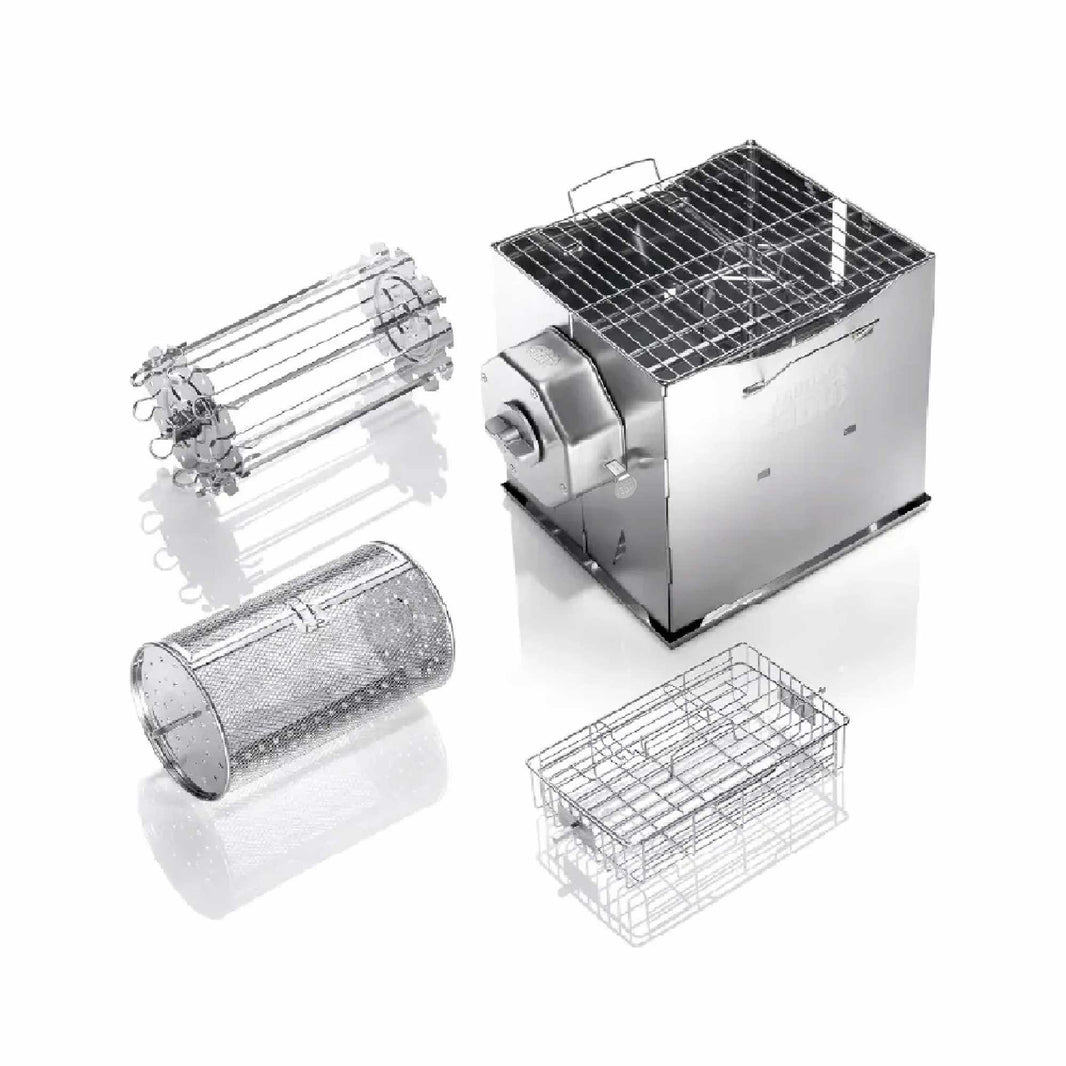 Portable, Cordless, Non-Electric Rotisserie for Anywhere Cooking – ROTO ...